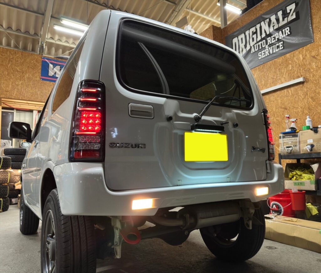 【後編】ジムニー（JB23）前後ショートバンパー化！スキッドプレート＆ナンバー移動カスタム！ - ORIGINALZ